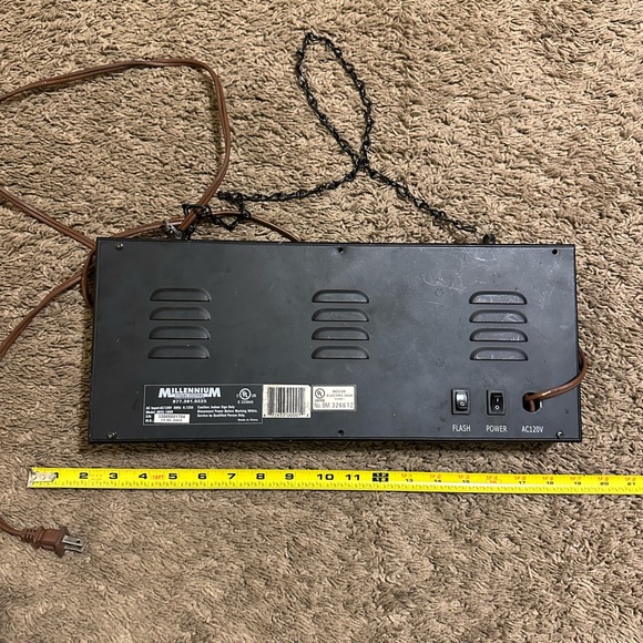 Nike | Other | Vintage Millennium Visual Systems Led Sign Open Red ...